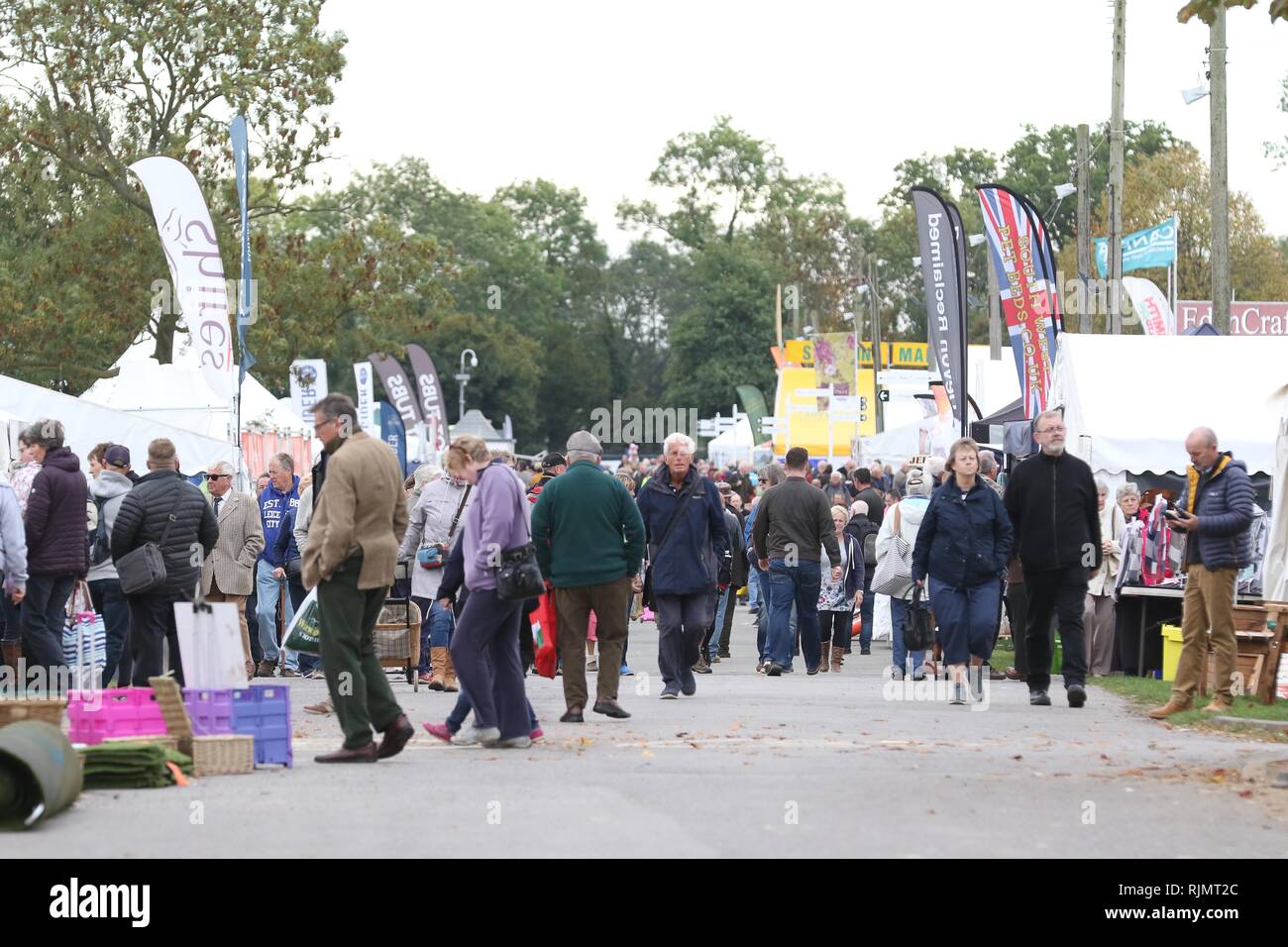 Malvern Autumn Show at The Three Counties Showground Stock Photo - Alamy