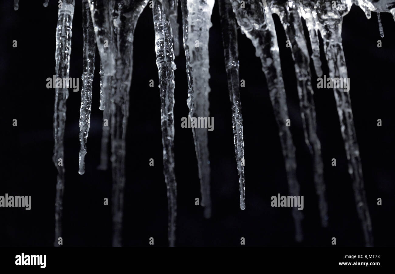 Number natural icicles on hi-res stock photography and images - Alamy
