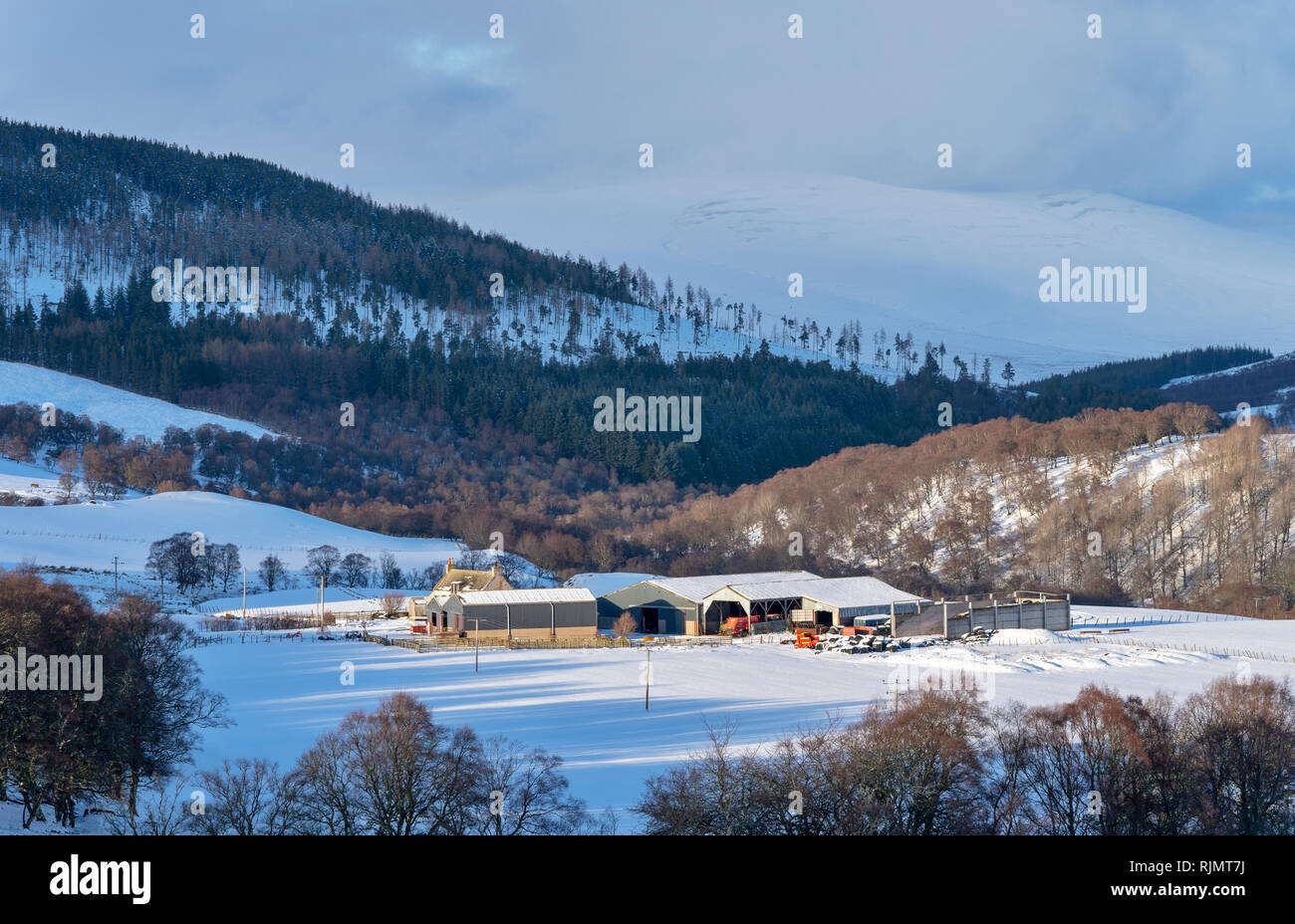 Tomintoul winter hi-res stock photography and images - Alamy