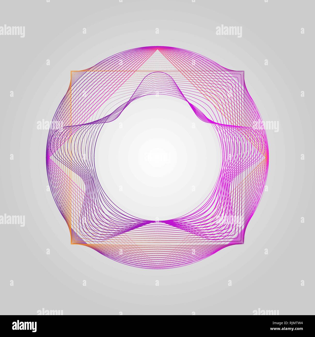 Guilloche frame hi-res stock photography and images - Alamy