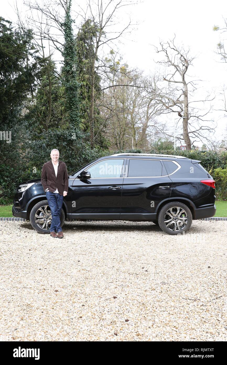 Jim Tyrrell, CEO of Ssangyong Cars UK Stock Photo - Alamy