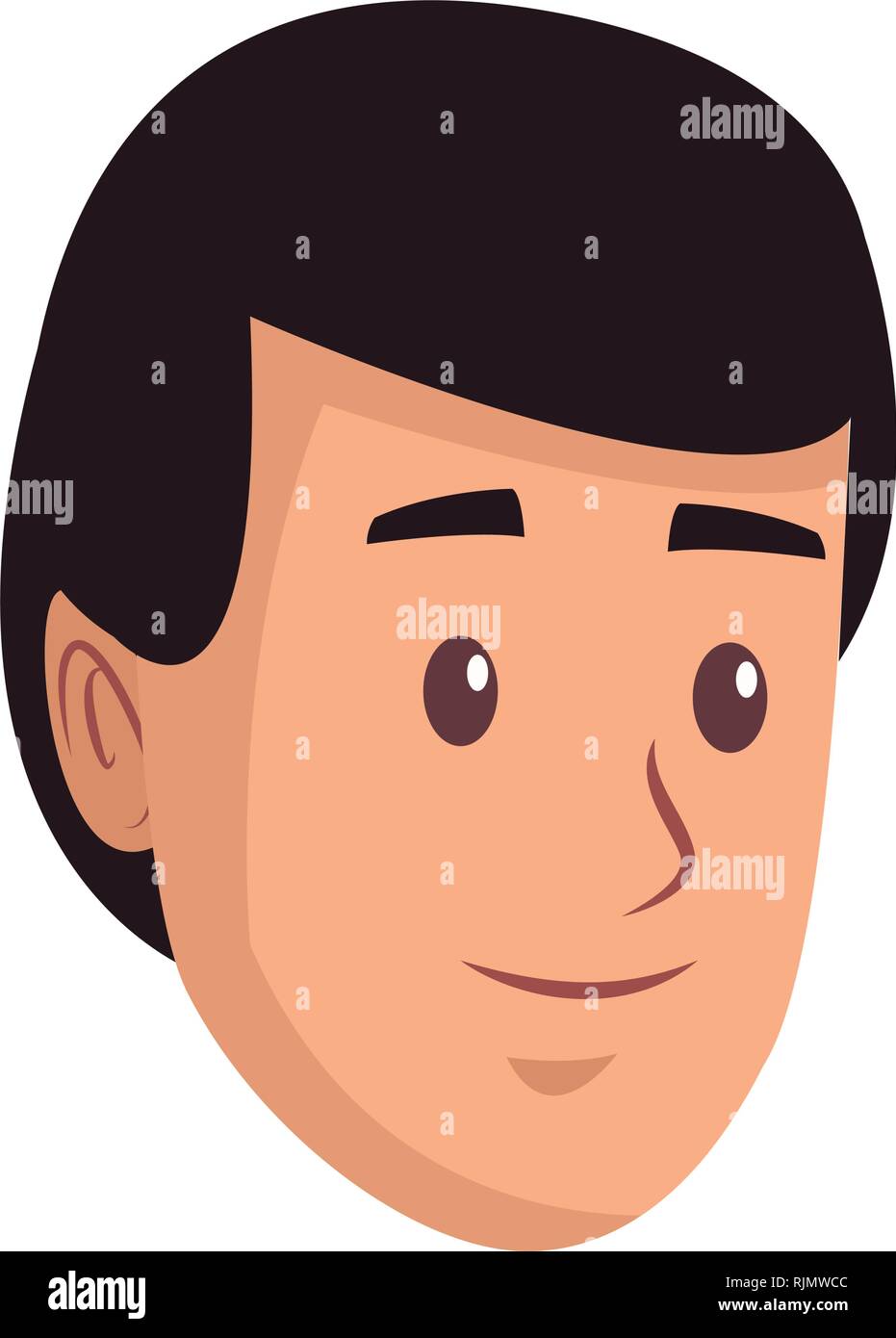 young man face cartoon Stock Vector Image & Art - Alamy