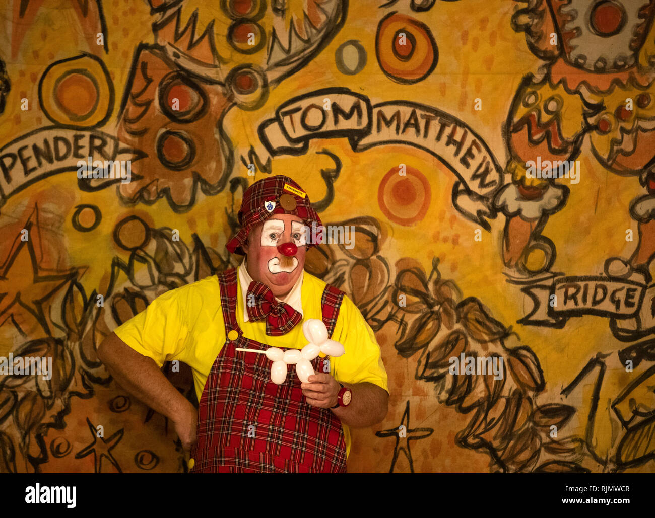 Ginger Nutt The Clown Stock Photo - Alamy