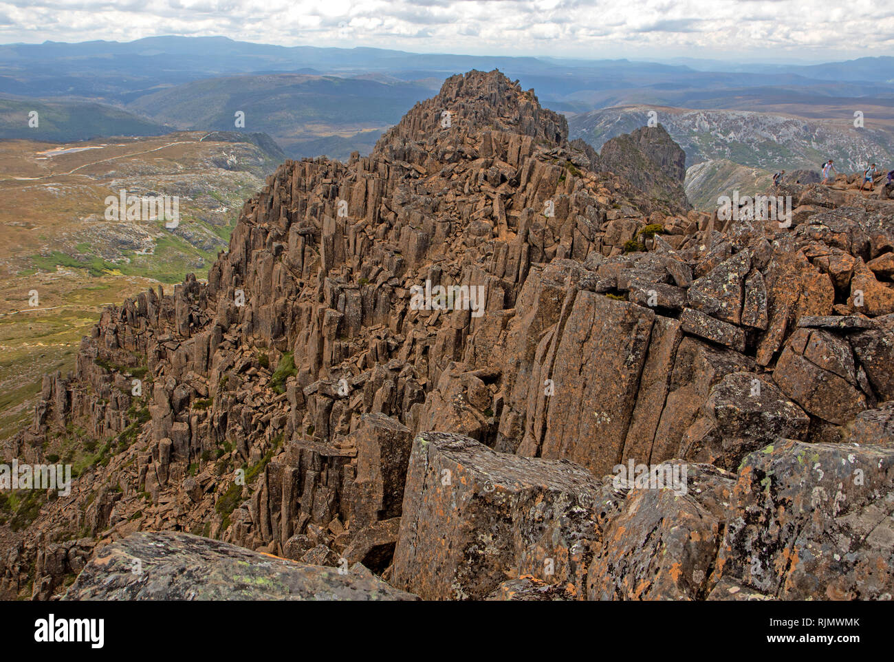 Cradle mountain tasmania hike hi-res stock photography and images - Alamy