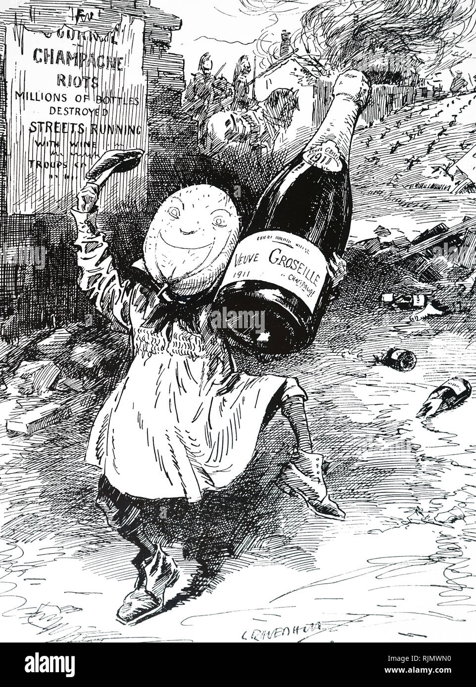 Champagne riots hi-res stock photography and images - Alamy