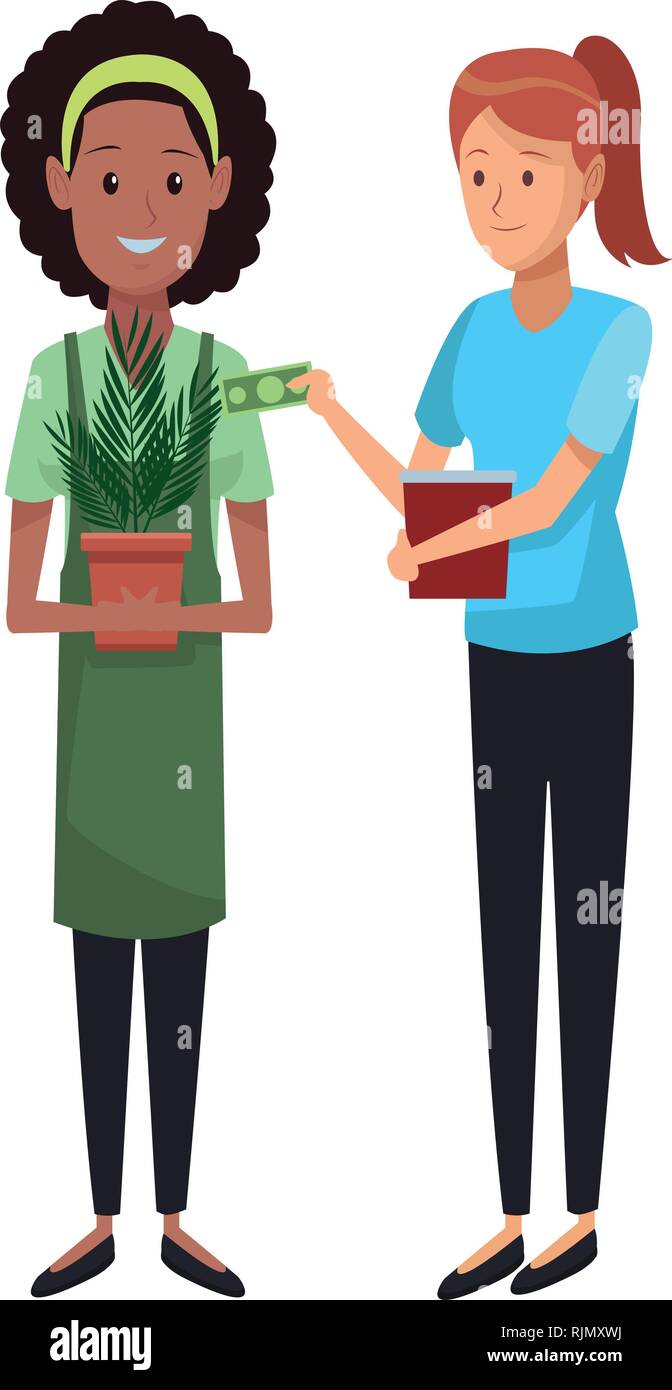 young women cartoon Stock Vector Image & Art - Alamy