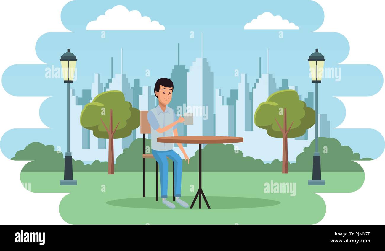 young man cartoon Stock Vector Image & Art - Alamy