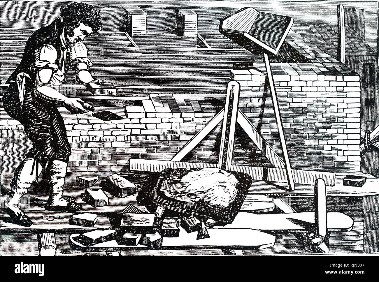 Bricklayer history hi-res stock photography and images - Alamy
