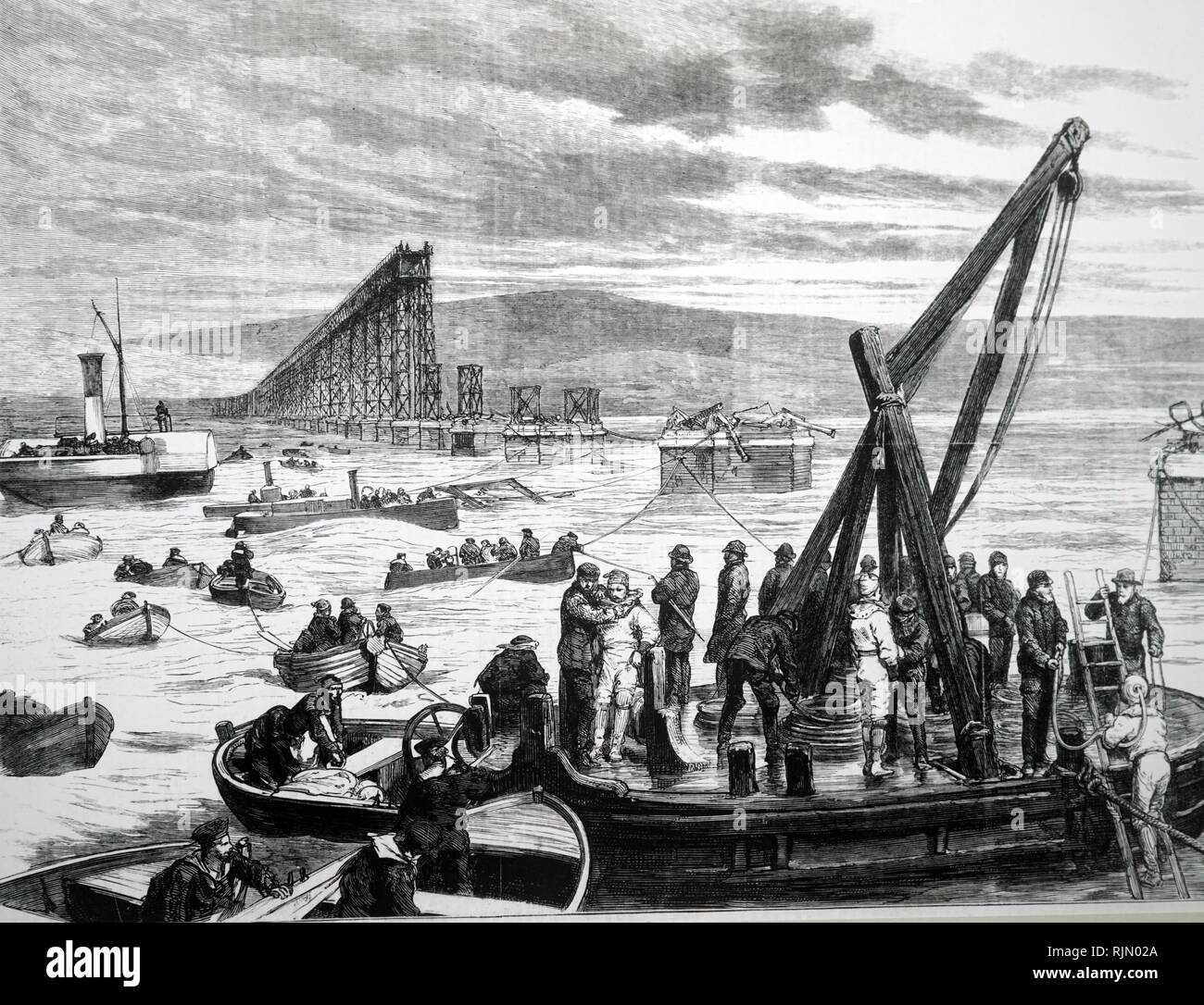 Tay bridge collapse hi-res stock photography and images - Alamy