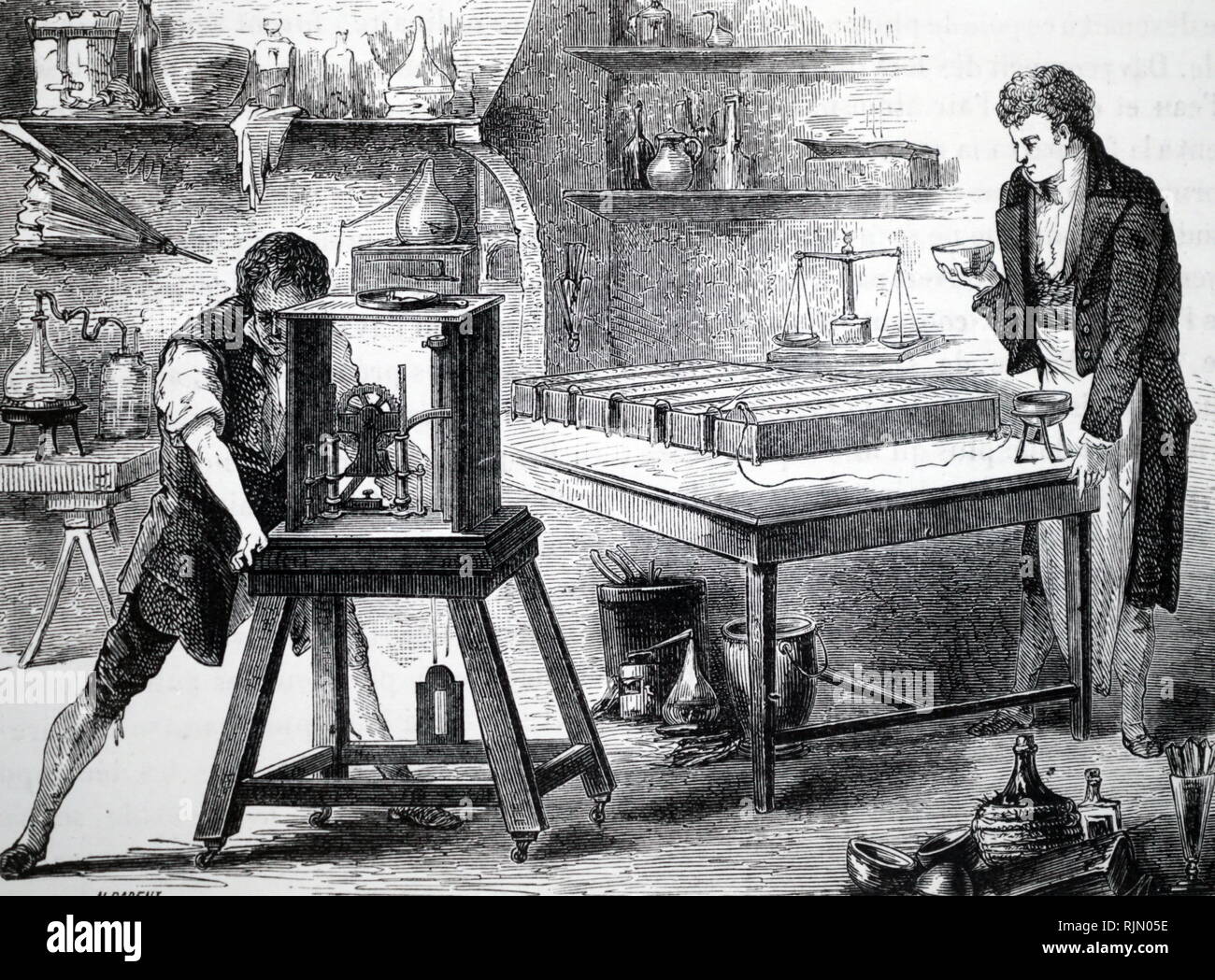 Humphry davy rjn05e hi-res stock photography and images - Alamy