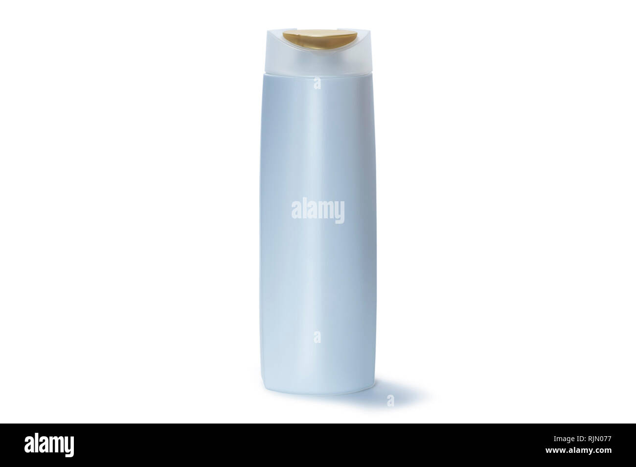 Empty white shampoo Bottle isolated on white background Stock Photo - Alamy