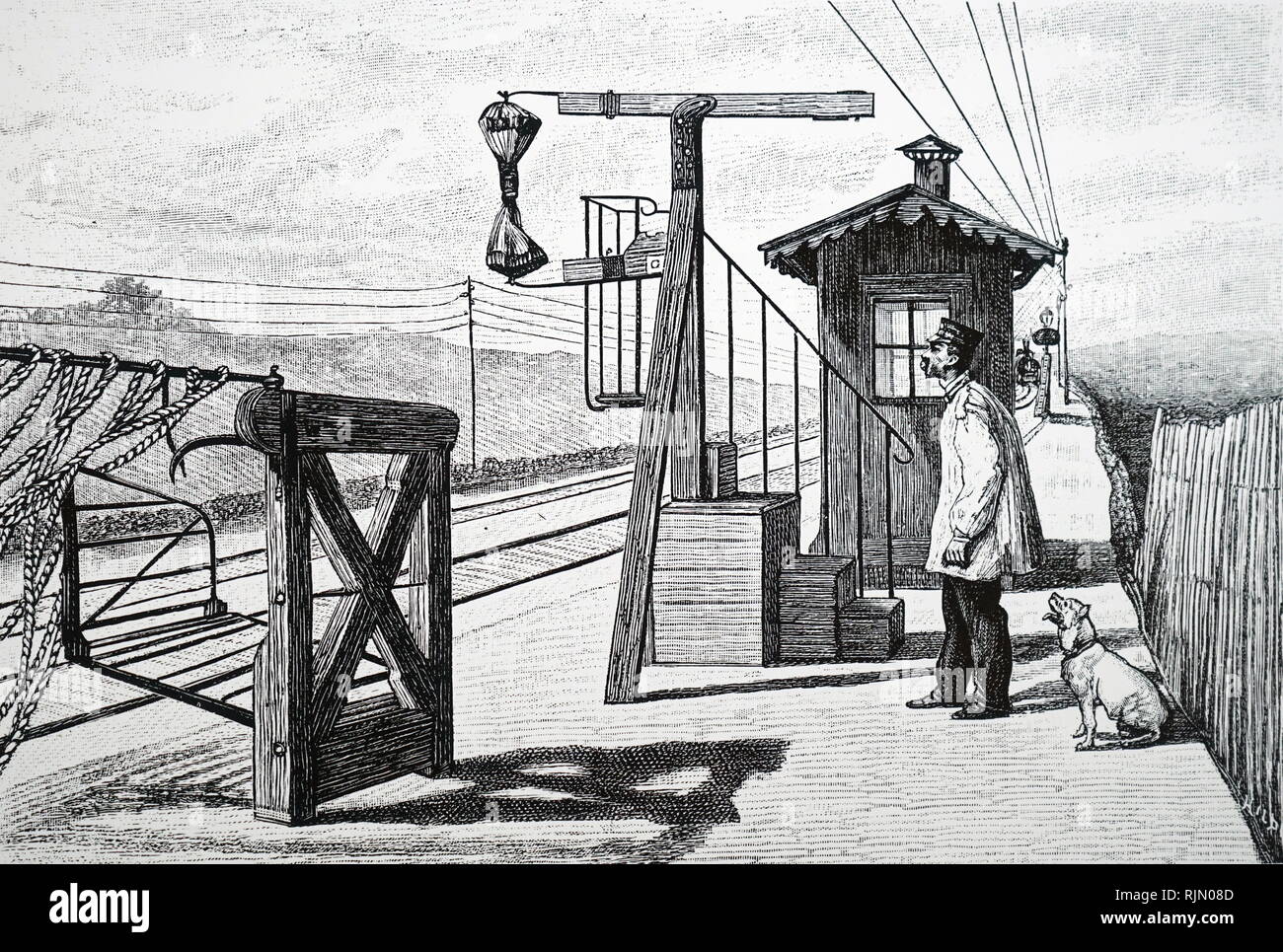 Mail sacks train hi-res stock photography and images - Alamy