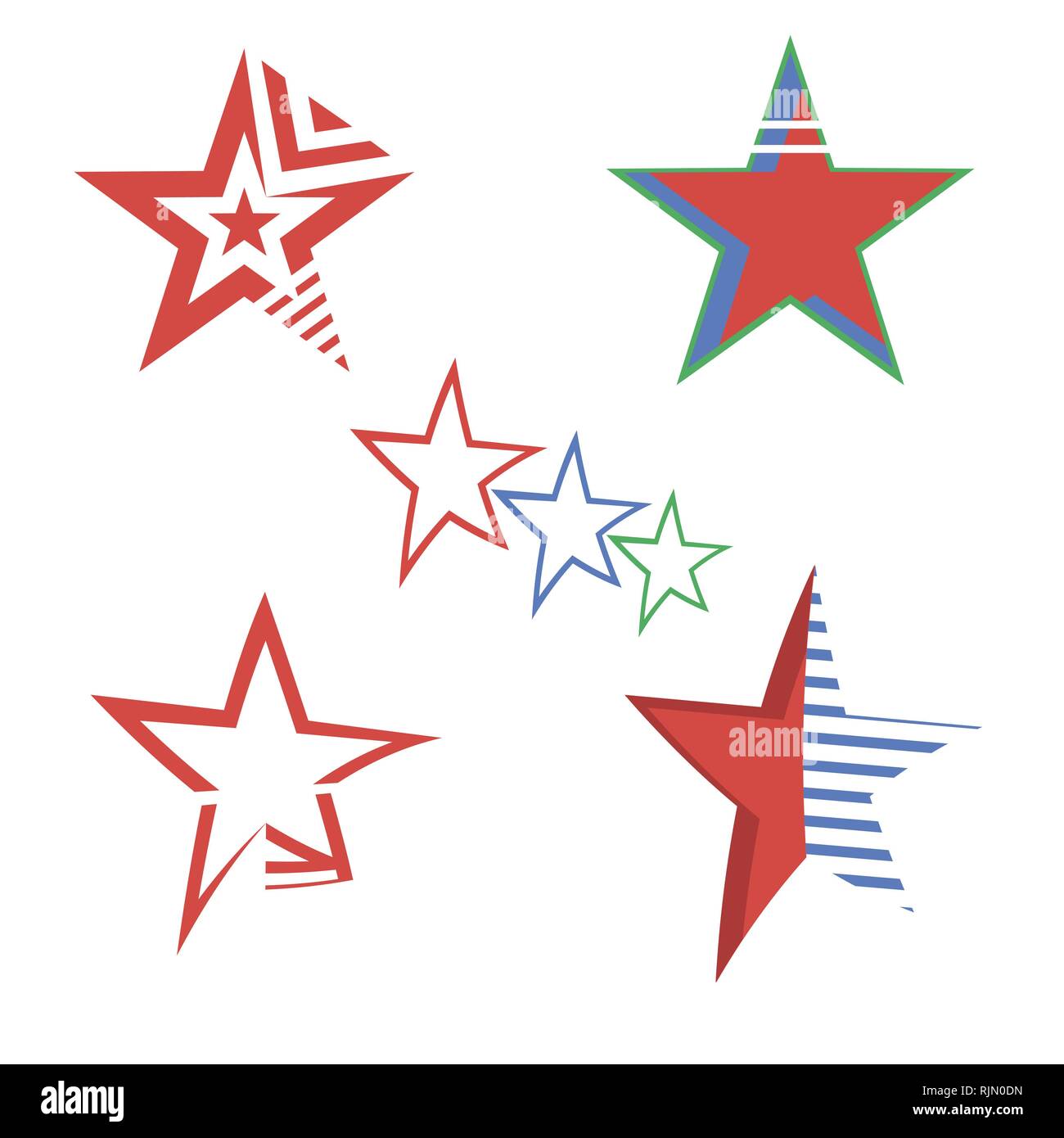 Lightning star Stock Vector Images - Alamy