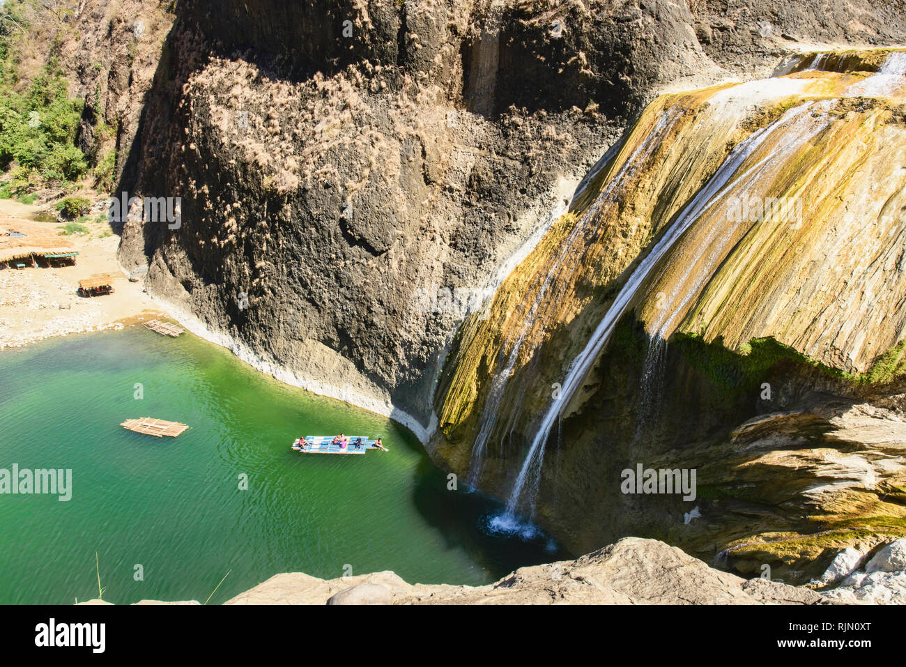 The Pinsal Falls, Santa Maria, Ilocos Sur, Philippines Stock Photo - Alamy
