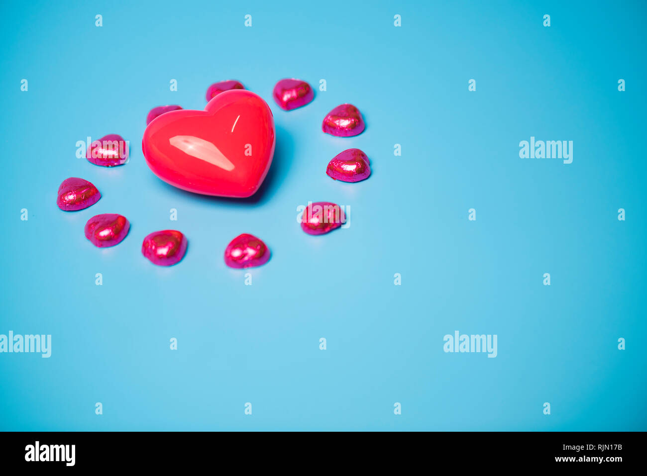 heart shapes, art for Valentine's day Stock Photo - Alamy