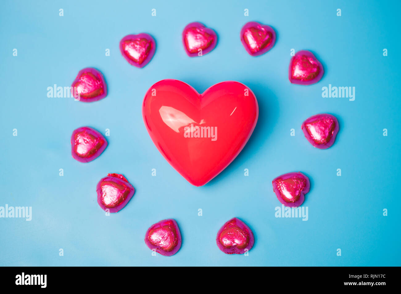 heart shapes, art for Valentine's day Stock Photo - Alamy