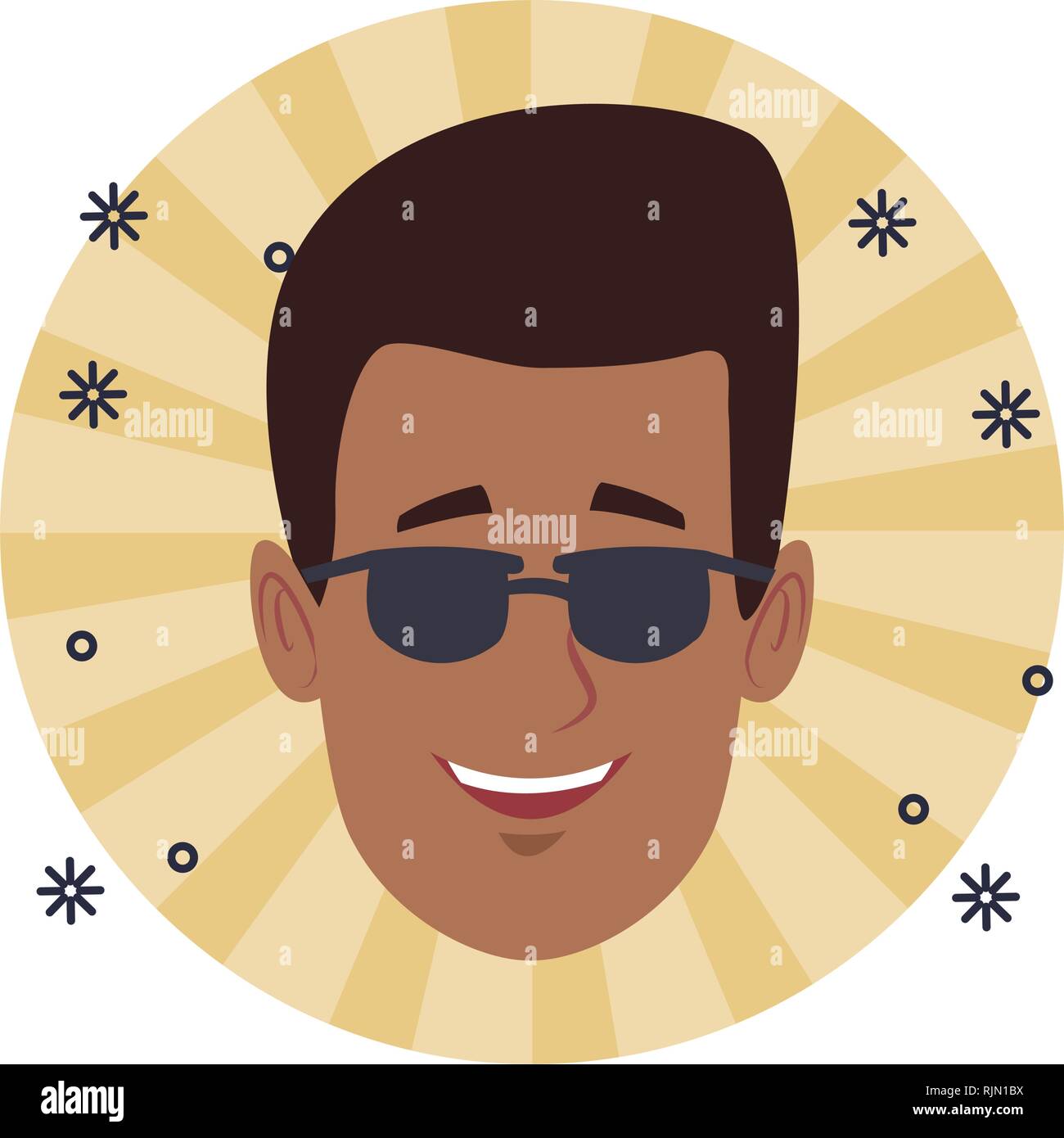 young man face cartoon Stock Vector Image & Art - Alamy