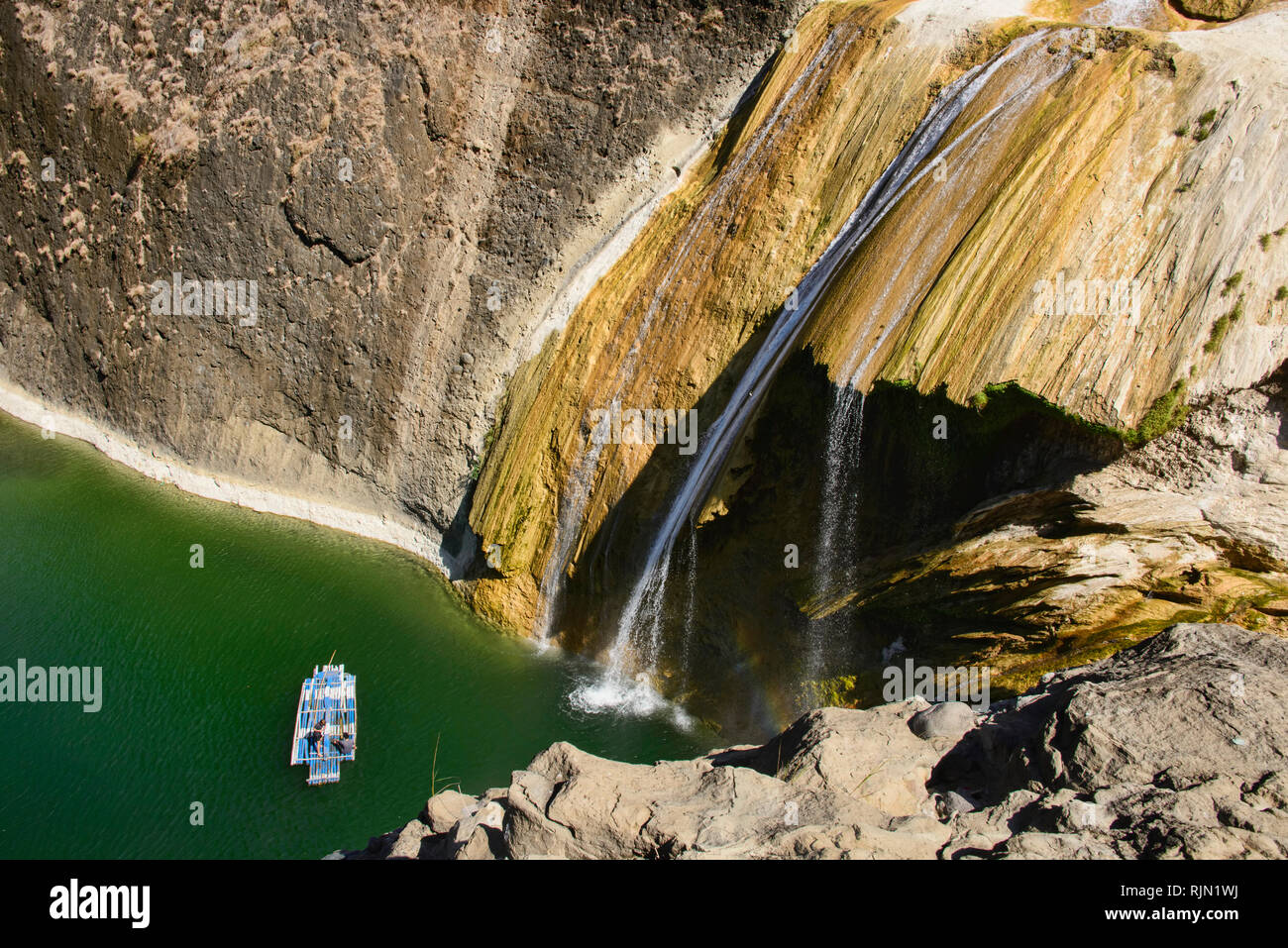 The Pinsal Falls, Santa Maria, Ilocos Sur, Philippines Stock Photo - Alamy