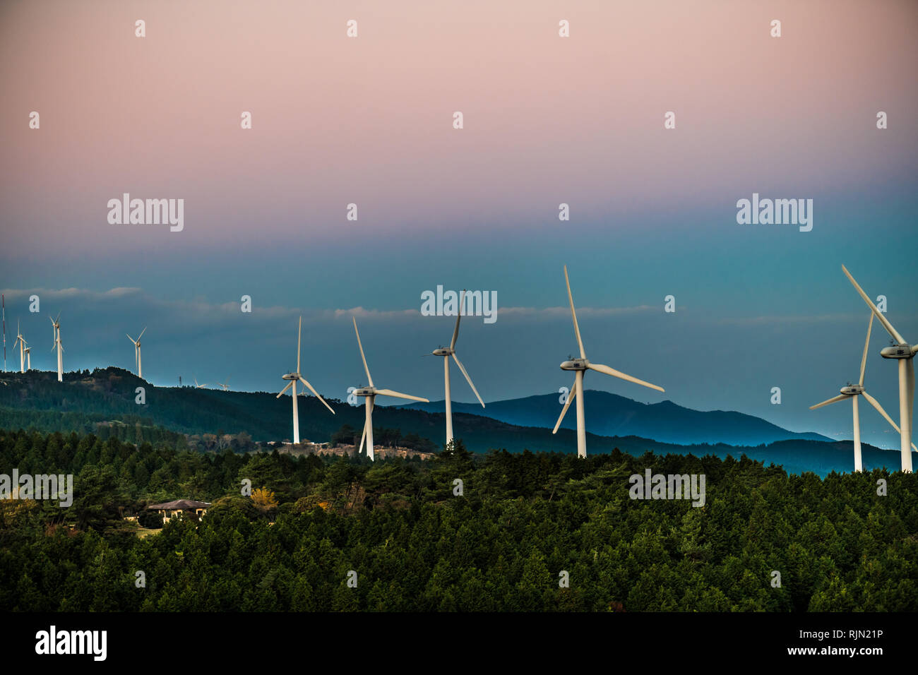 Artificial architecture windmill hi-res stock photography and images ...