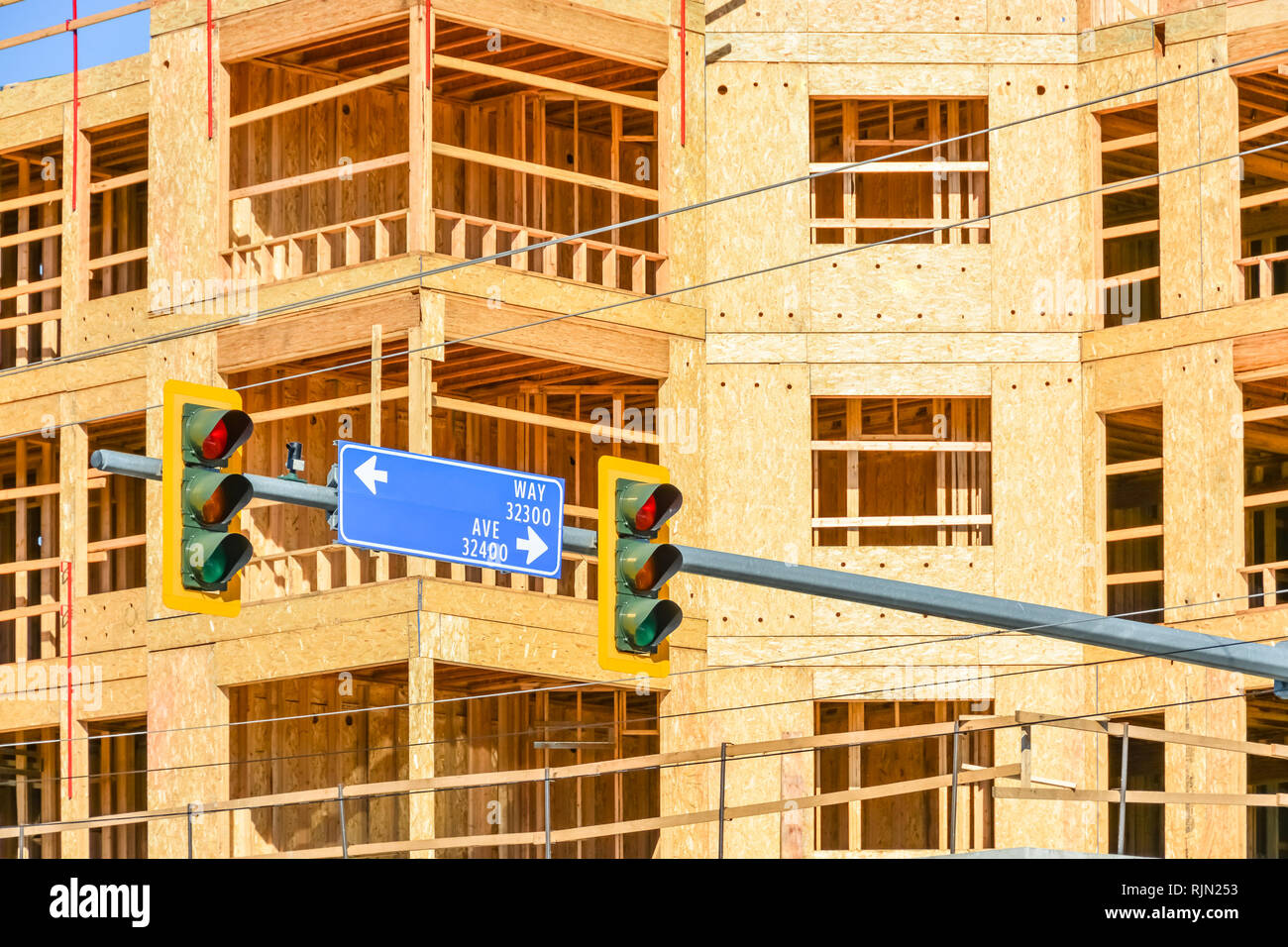 Canadian construction sign hi-res stock photography and images - Alamy