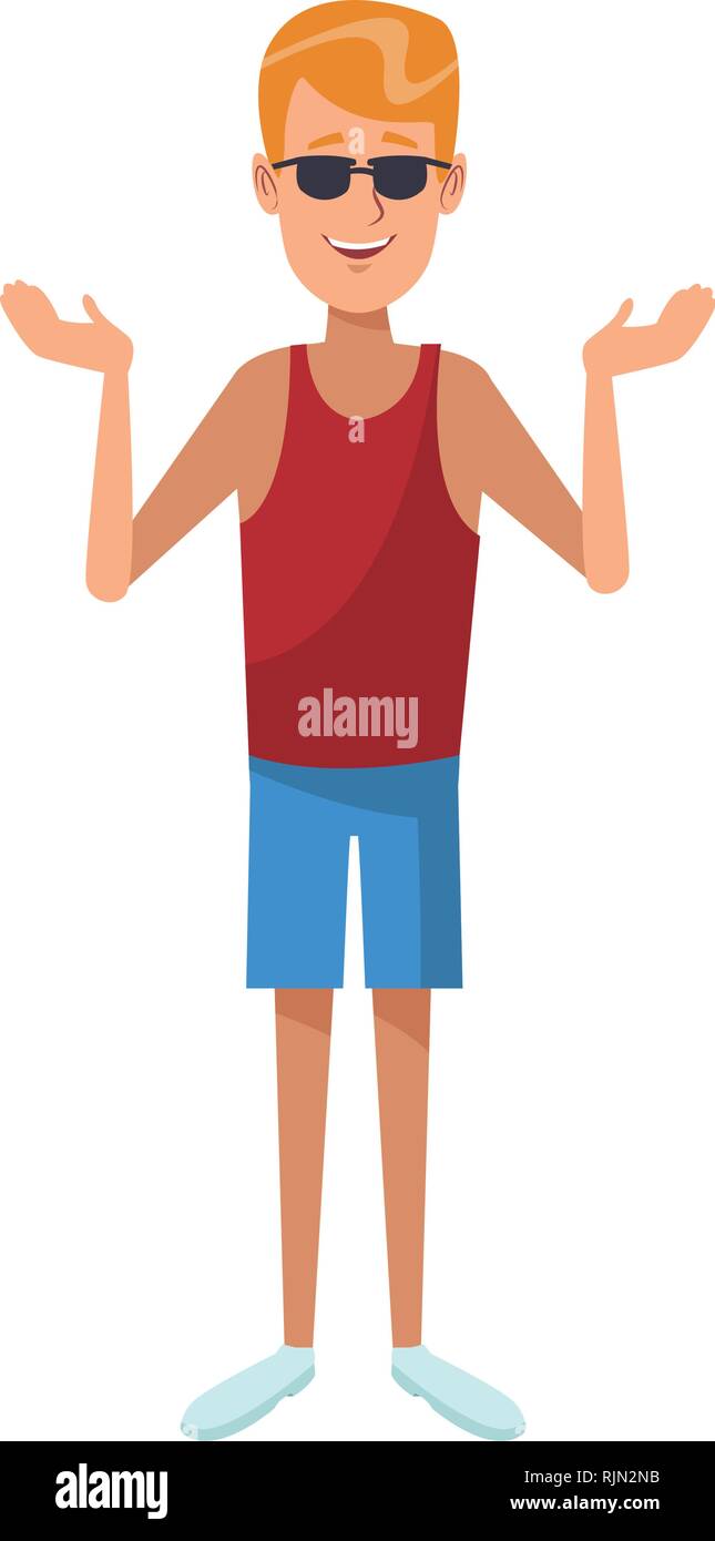 young man body cartoon Stock Vector Image & Art - Alamy