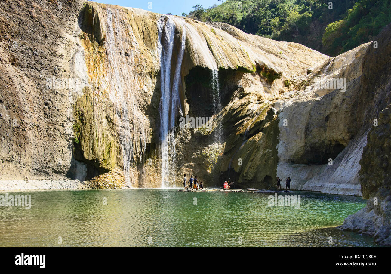 The Pinsal Falls, Santa Maria, Ilocos Sur, Philippines Stock Photo - Alamy