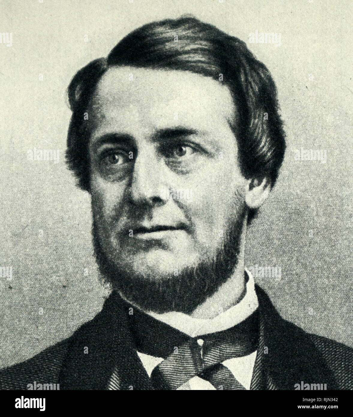 Illustration showing Clement Vallandigham, who was exiled from the ...