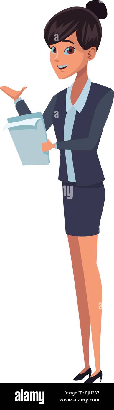 executive businesswoman cartoon Stock Vector Image & Art - Alamy