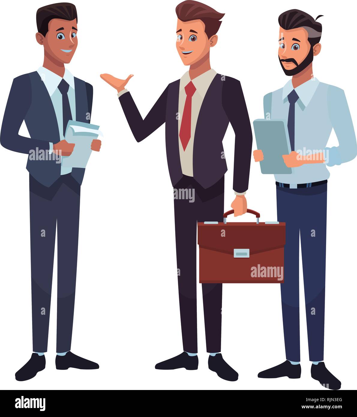 executive businessmen cartoon Stock Vector Image & Art - Alamy