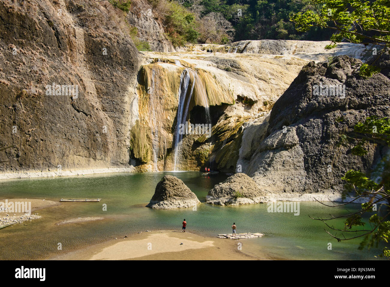The Pinsal Falls, Santa Maria, Ilocos Sur, Philippines Stock Photo - Alamy
