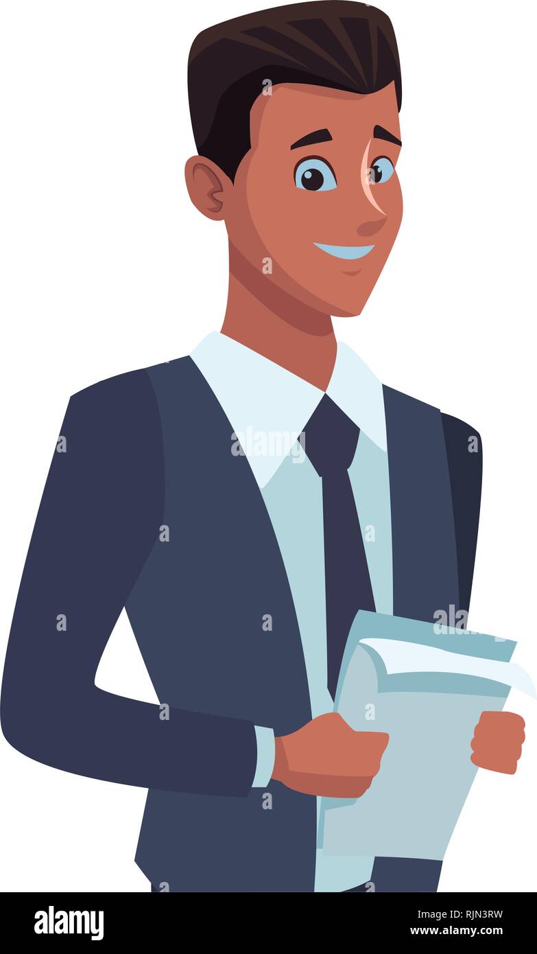 executive businessman cartoon Stock Vector Image & Art - Alamy