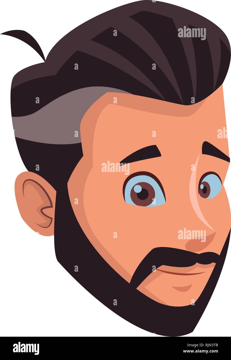 man face cartoon Stock Vector Image & Art - Alamy