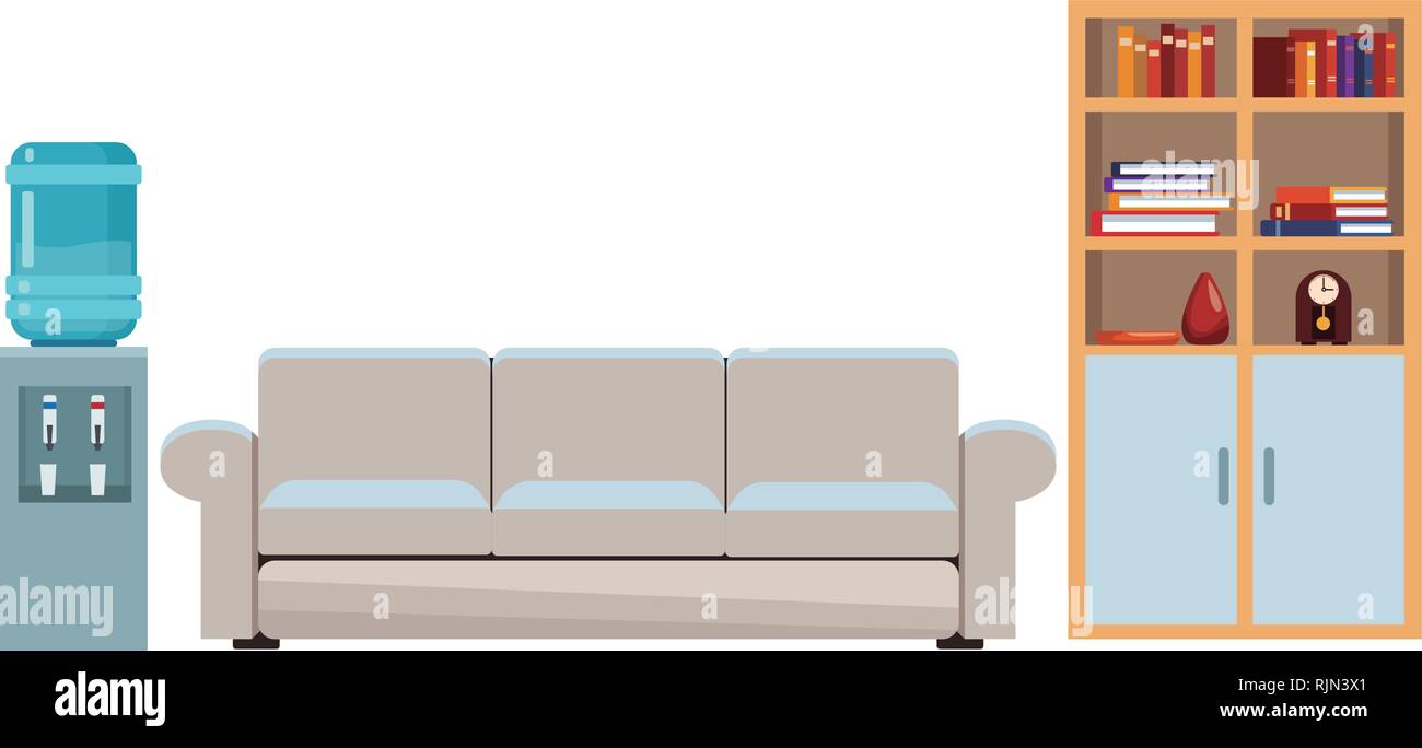 modern furniture cartoon Stock Vector Image & Art - Alamy