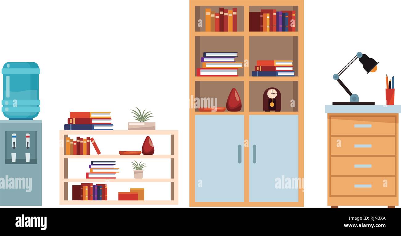 modern furniture cartoon Stock Vector Image & Art - Alamy