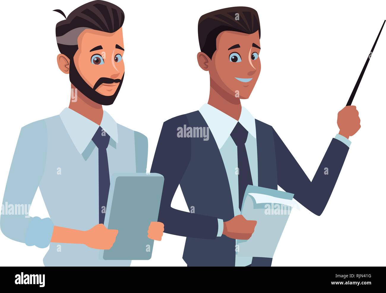 executive businessmen cartoon Stock Vector Image & Art - Alamy