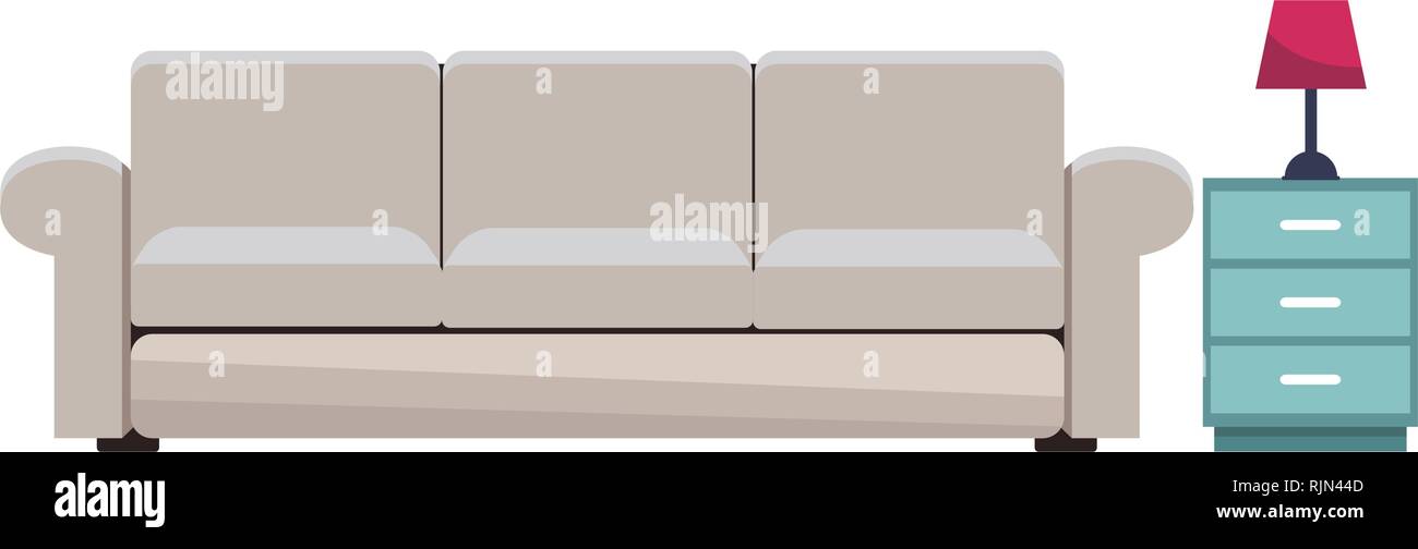 modern furniture cartoon Stock Vector Image & Art - Alamy