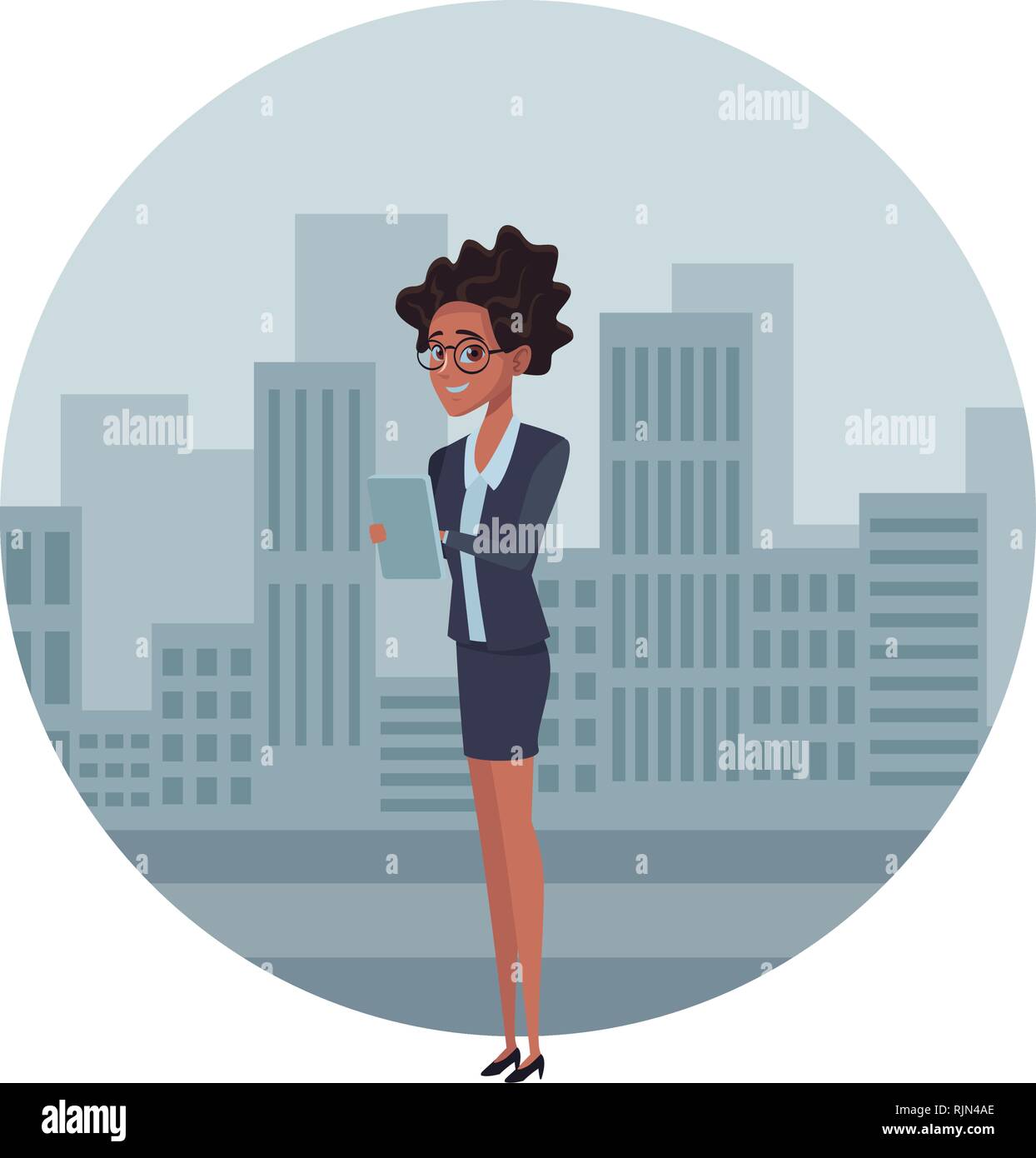 executive businesswoman cartoon Stock Vector Image & Art - Alamy
