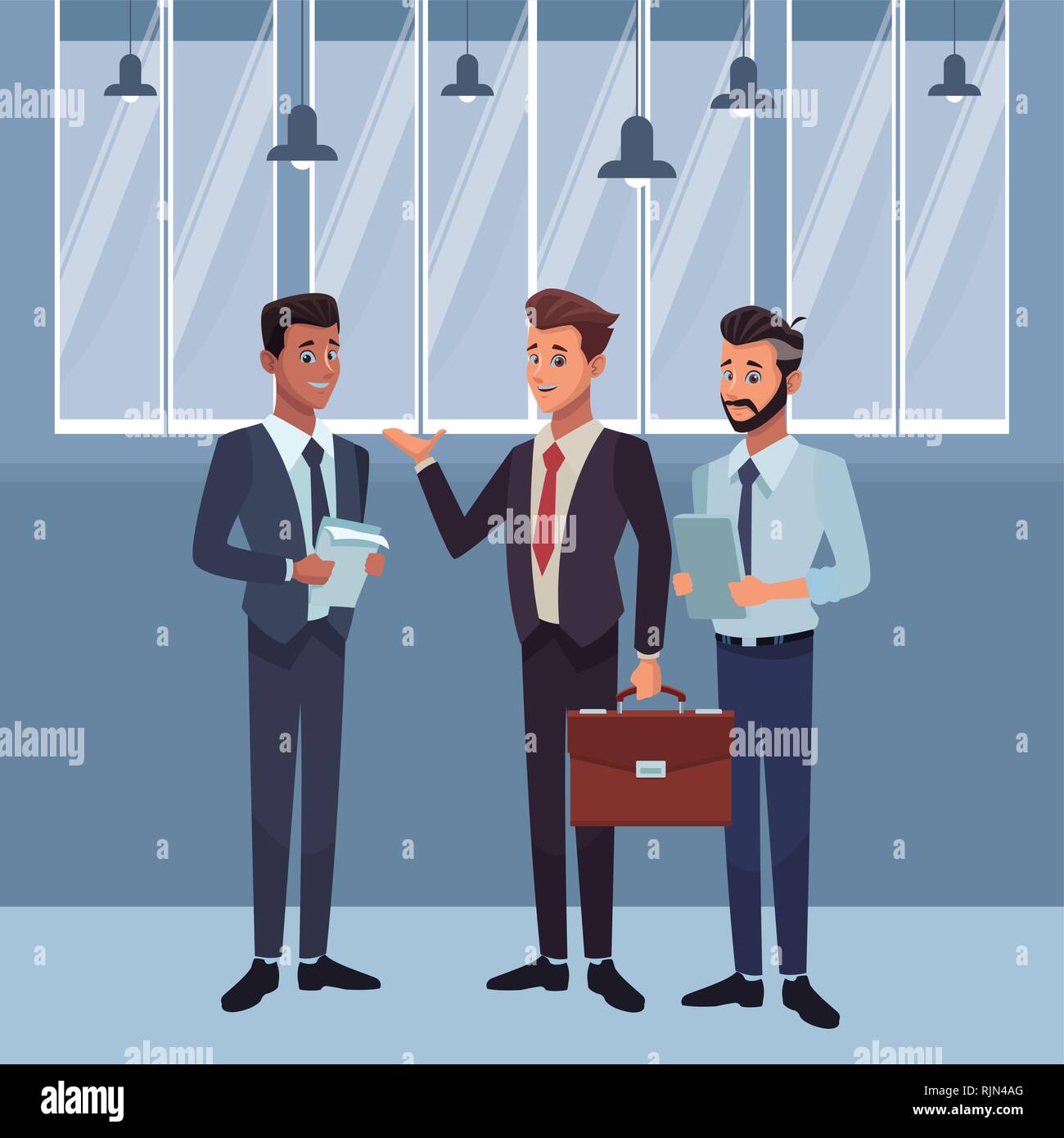 executive businessmen cartoon Stock Vector Image & Art - Alamy