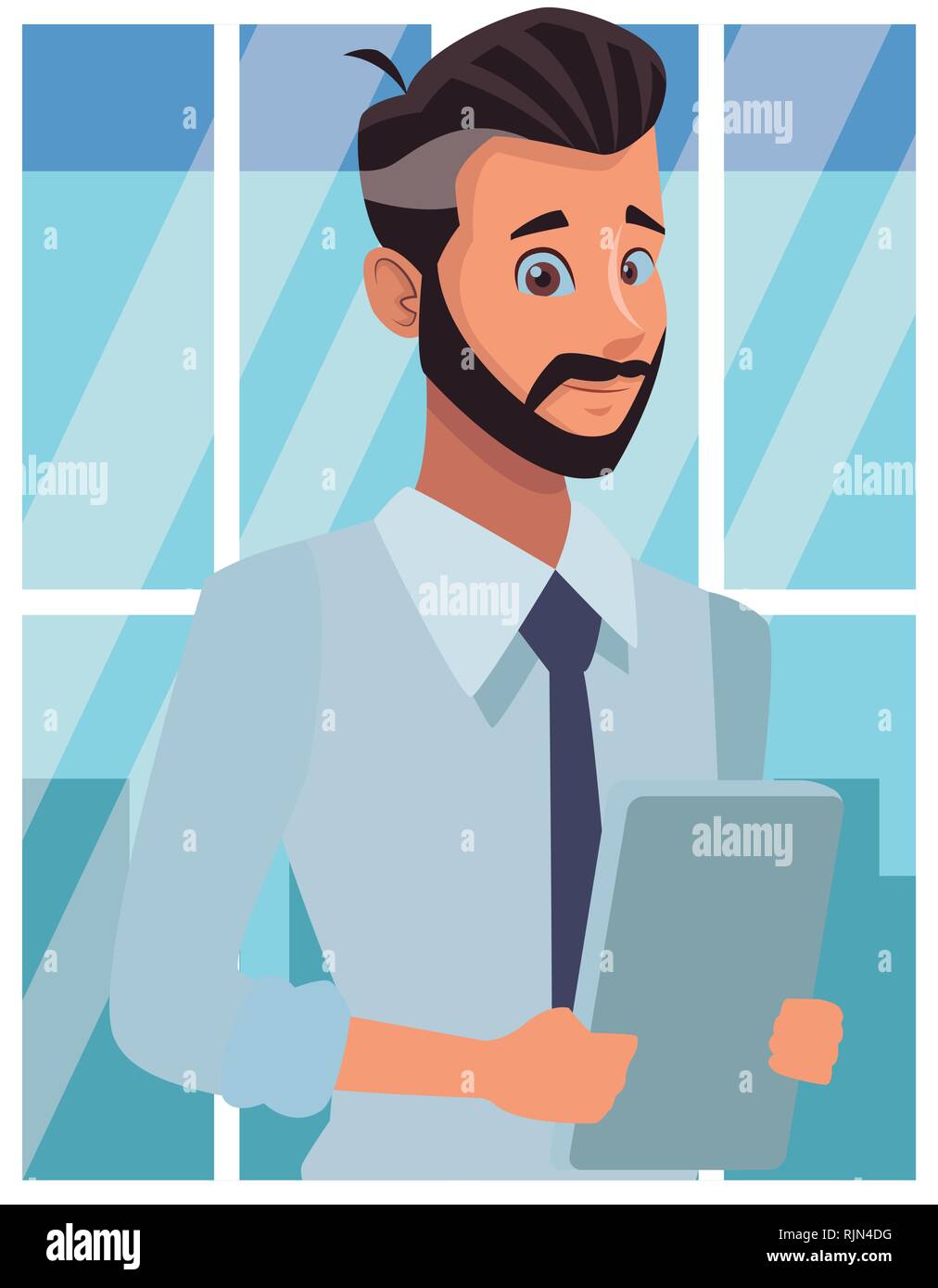 executive businessman cartoon Stock Vector Image & Art - Alamy