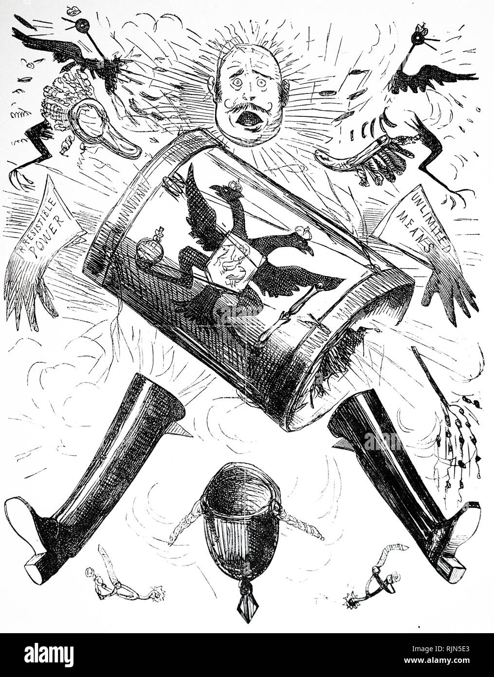 Illustration showing The Russian bubble burst by the victory of the ...