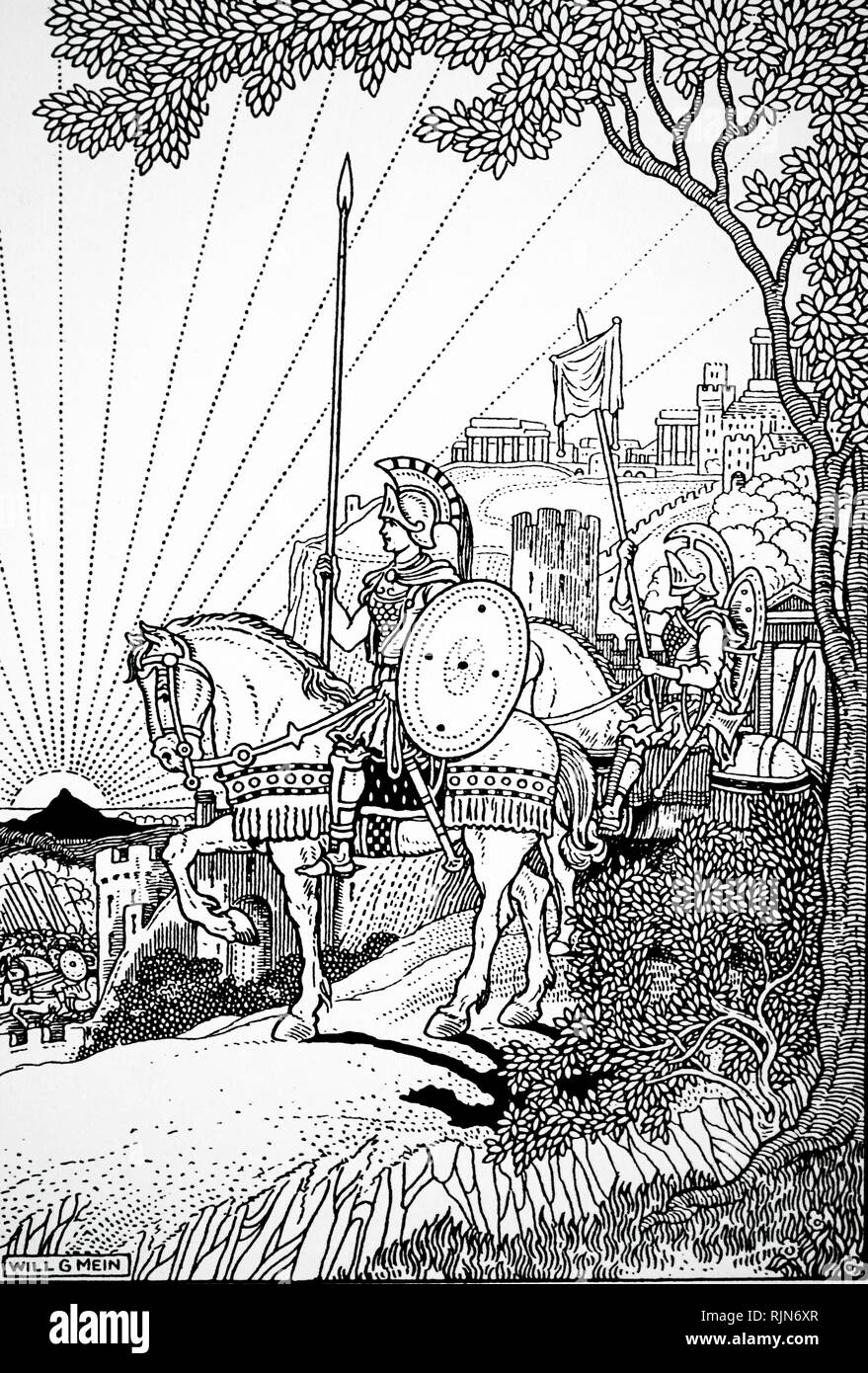 History of the peloponnesian war hi-res stock photography and images ...