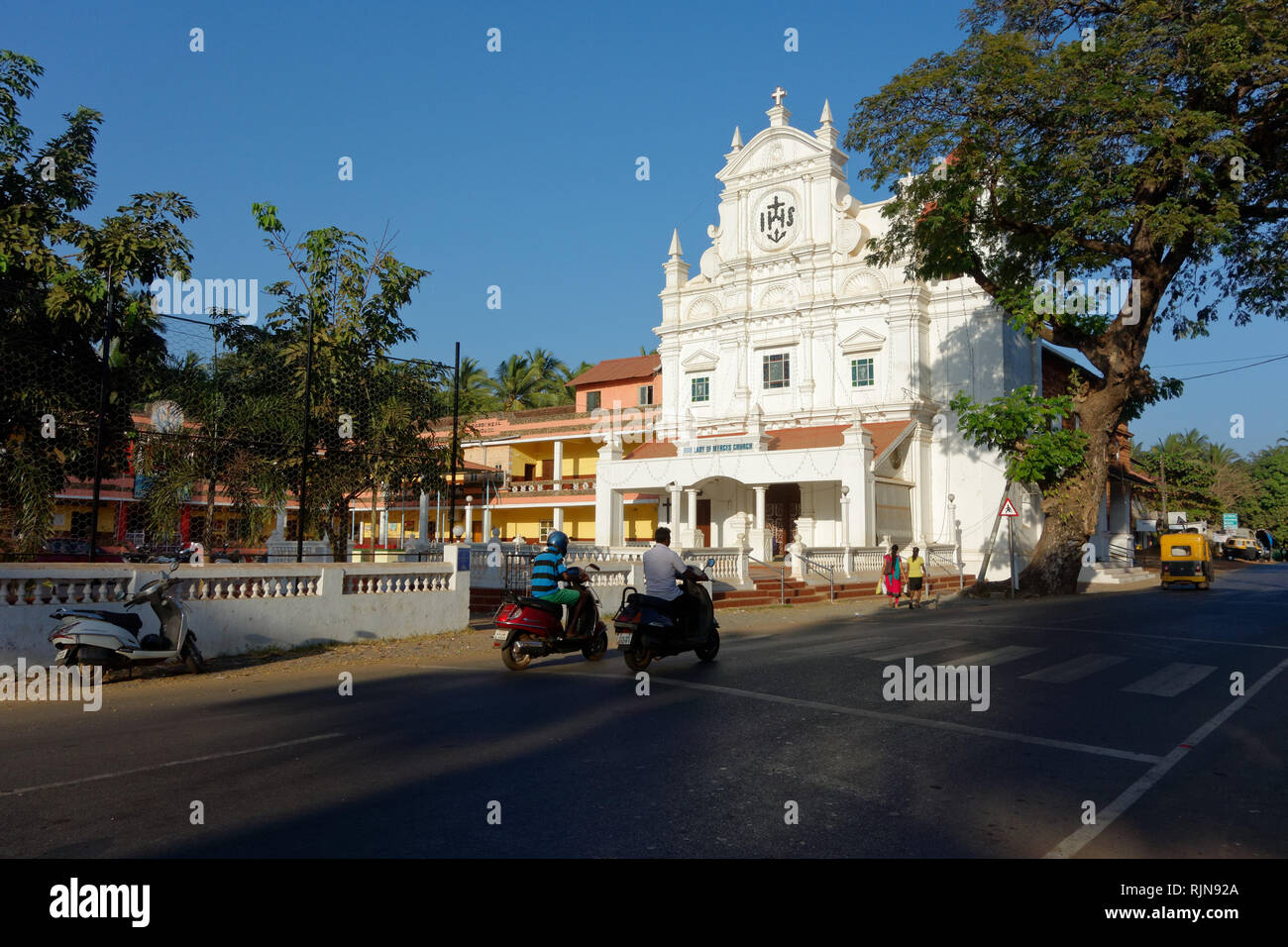 Our Lady of Merces Church, Colva, Goa, India Stock Photo - Alamy