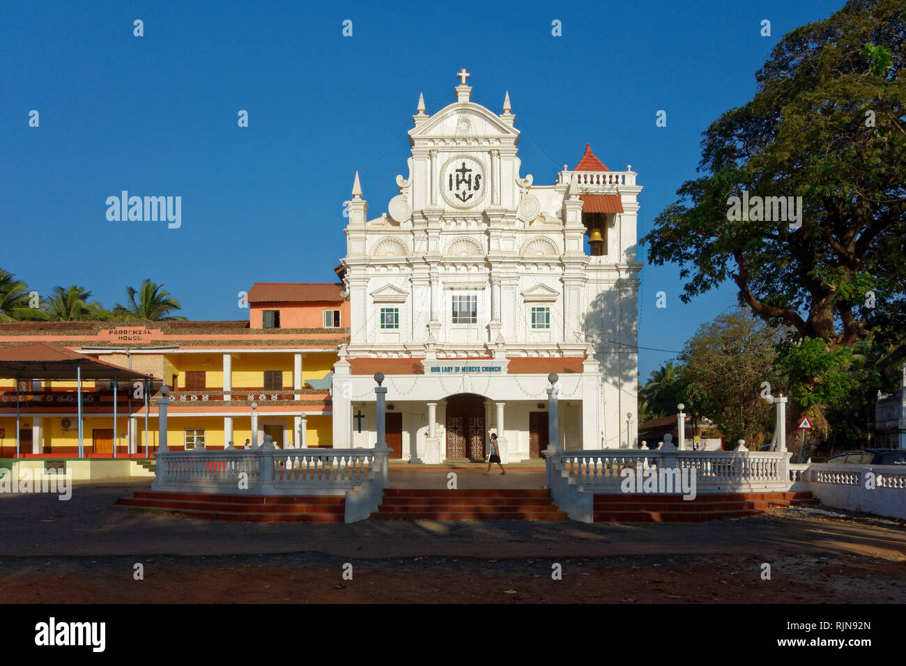 Our Lady of Merces Church, Colva, Goa, India Stock Photo - Alamy