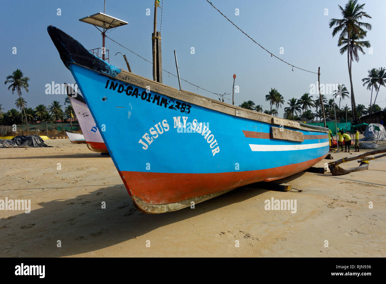 Colva boats hi-res stock photography and images - Alamy