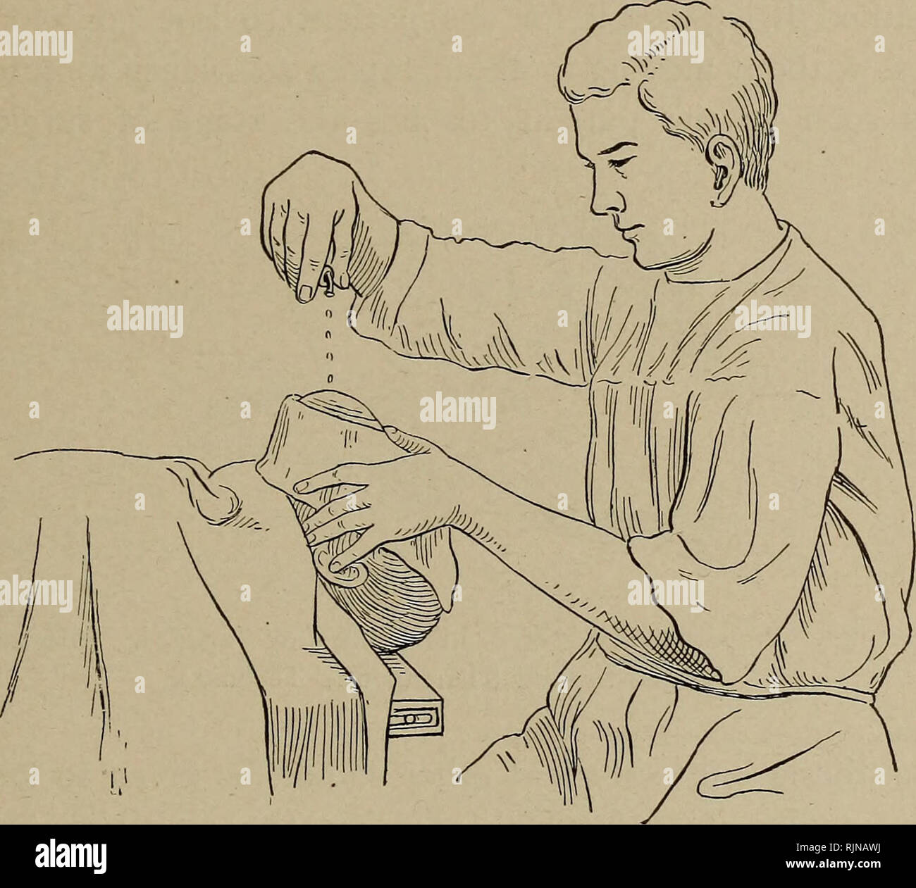 . Bacteriology and surgical technics for nurses. Surgical nursing ...