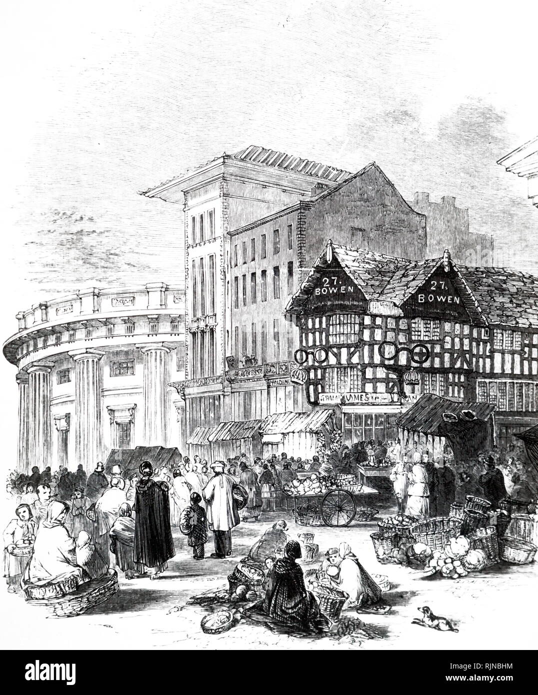 Manchester England 19th Century High Resolution Stock Photography and ...