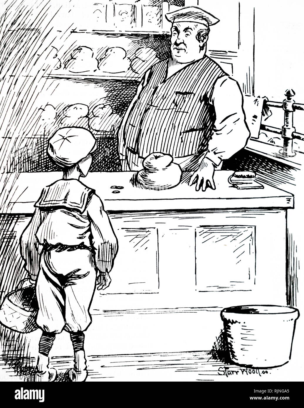 Bakery Cartoon High Resolution Stock Photography and Images - Alamy