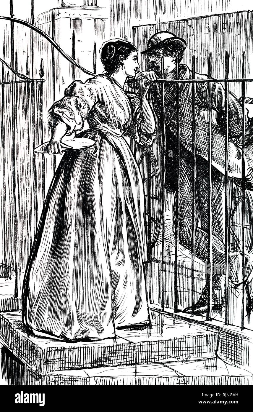 A cartoon commenting on Dalglish's method of aerating bread with CO2 ...