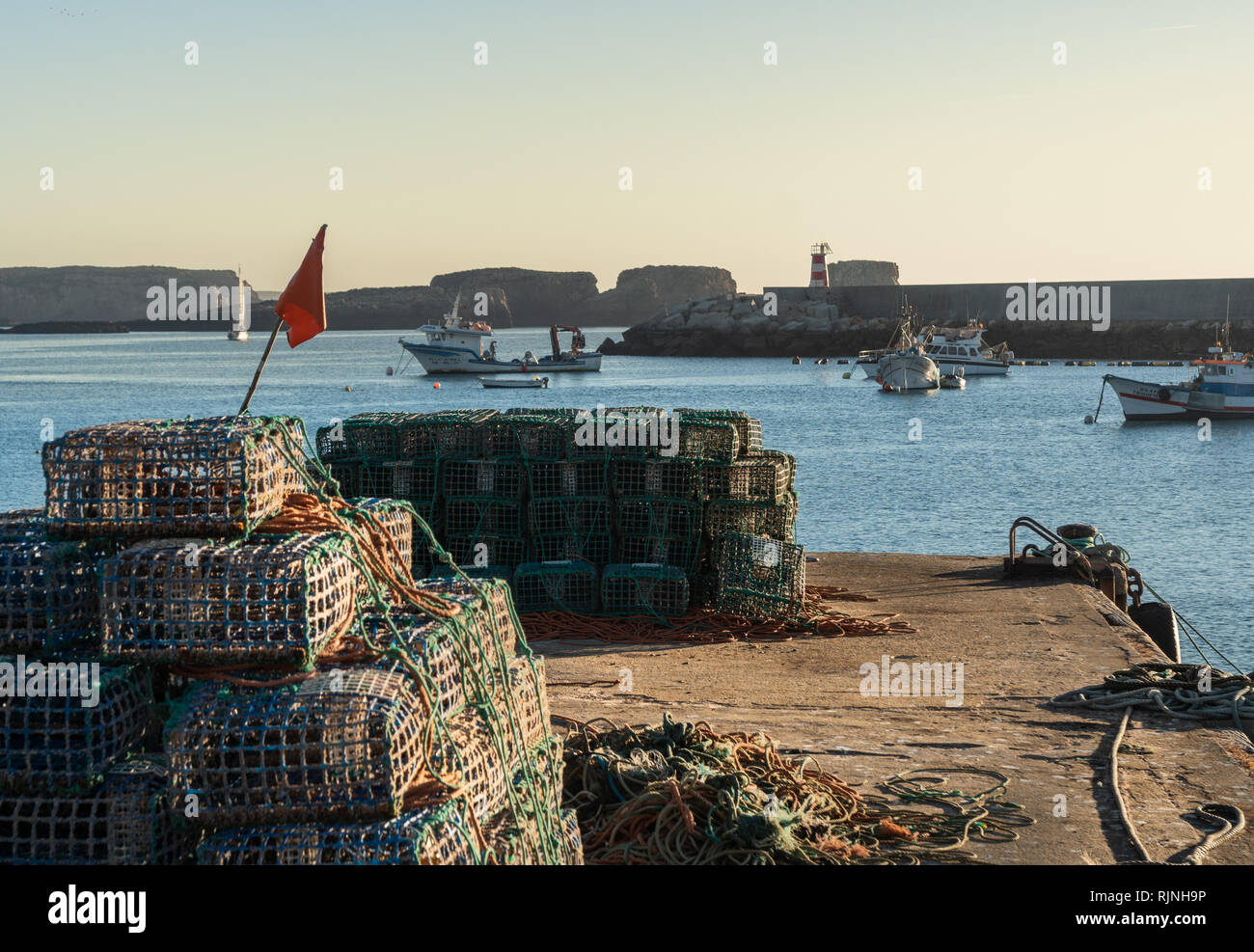 Lighthouse guiding a ship hi-res stock photography and images - Alamy