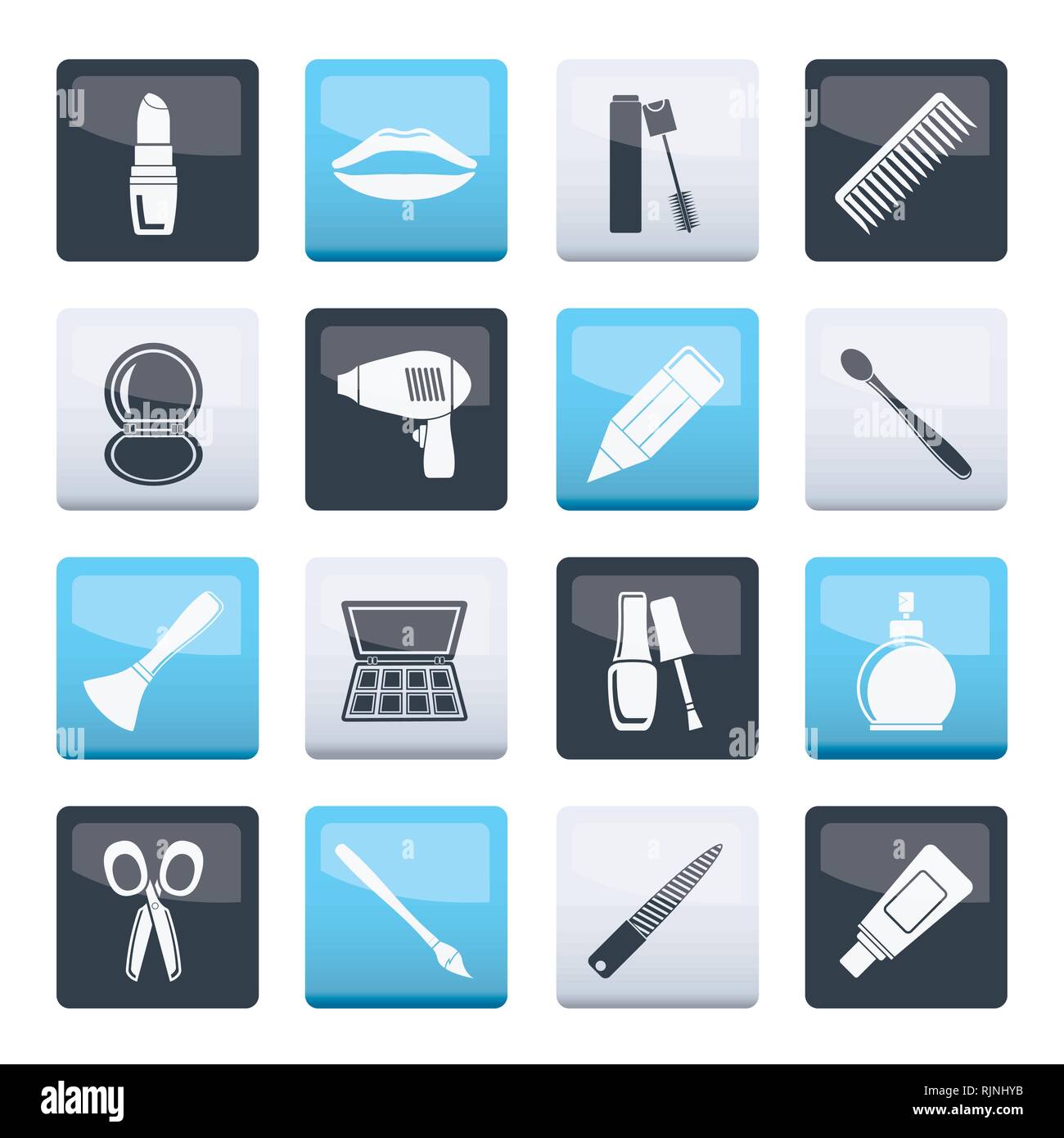 Woman eye liner Stock Vector Images - Alamy